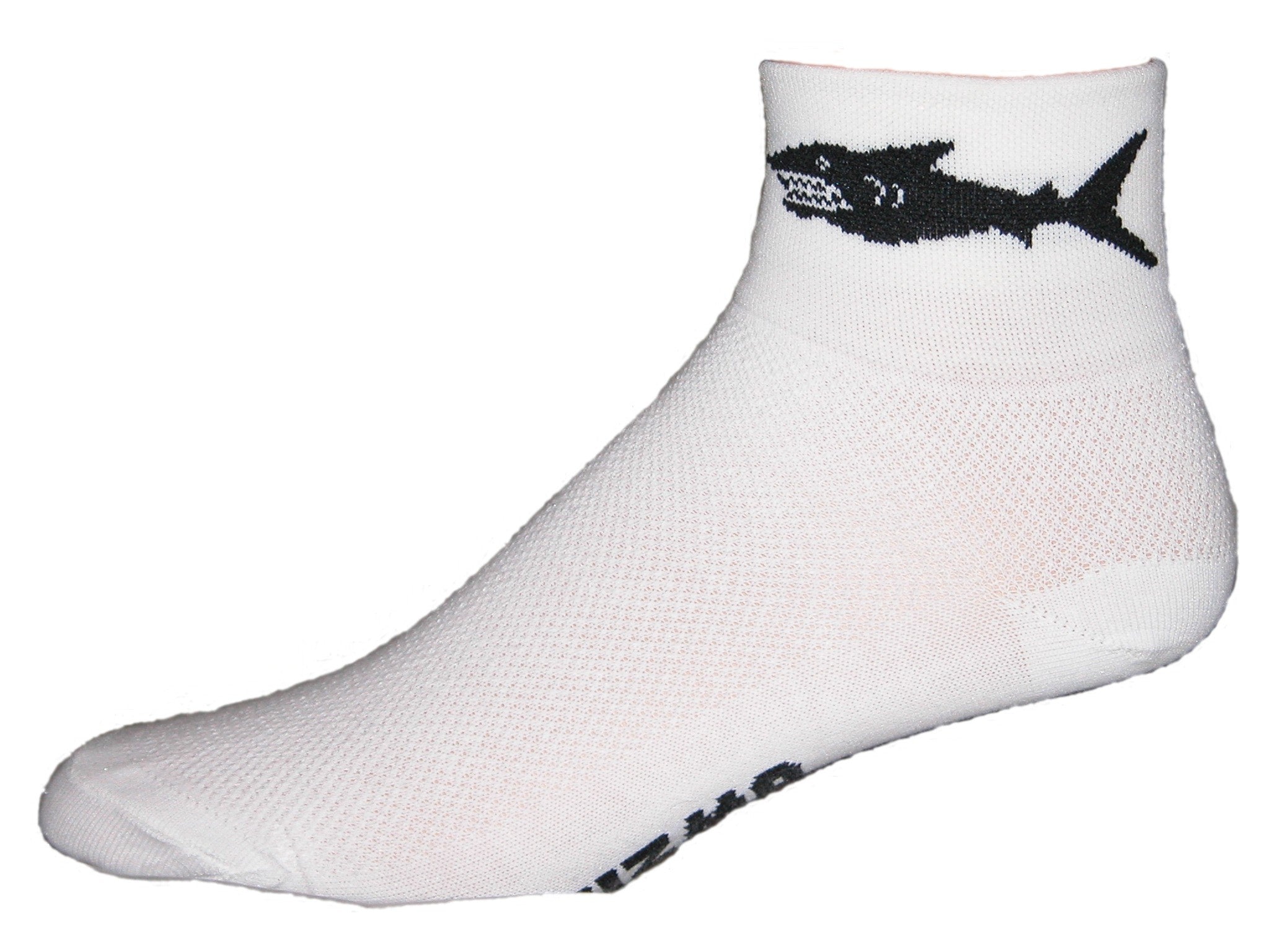 GIZMO Socks - Shark - White - Medium Only – Gizmo Gear (Cycling & Running)