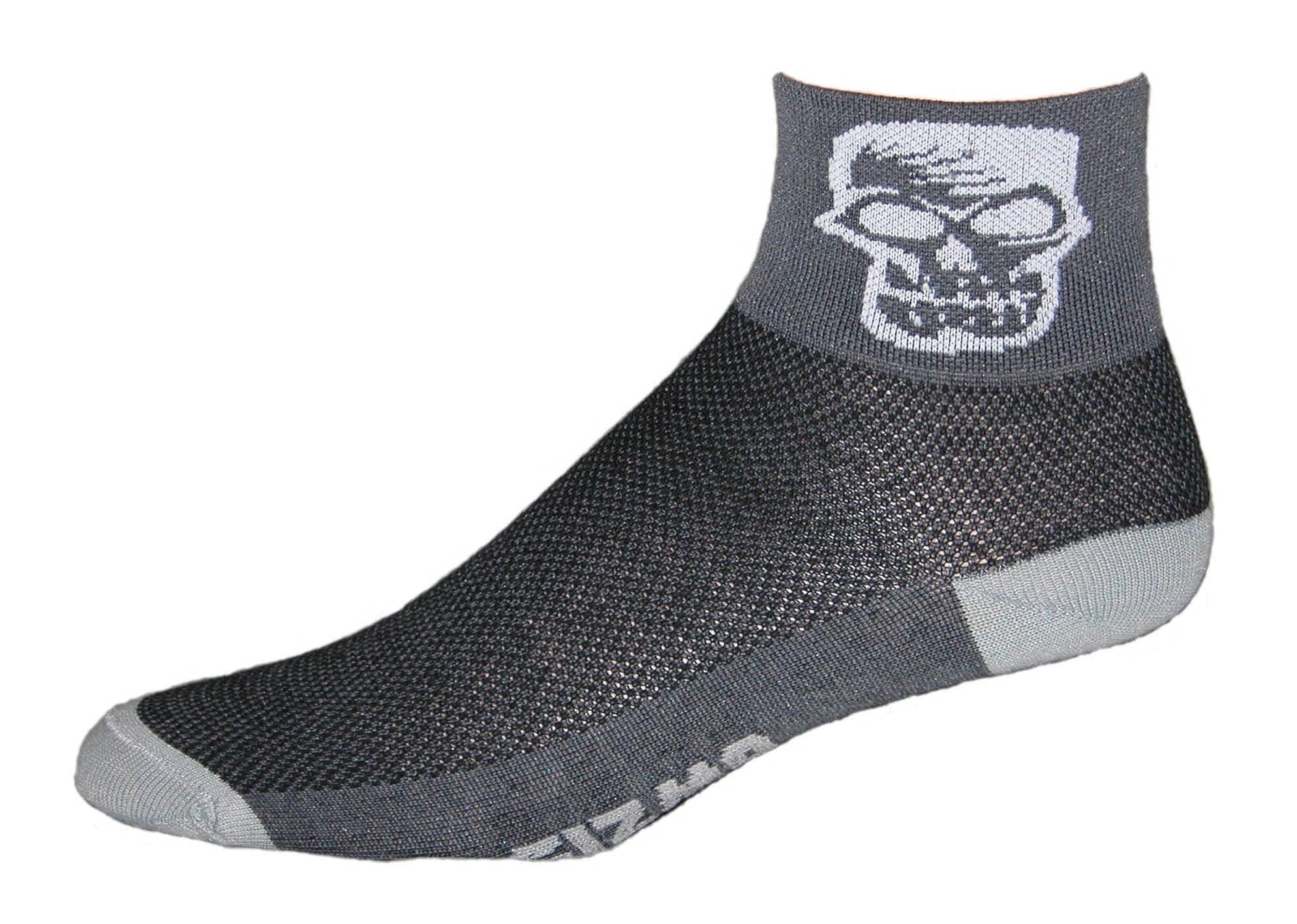 GIZMO Socks - Skull - Grey - Small Only – Gizmo Gear (Cycling & Running)