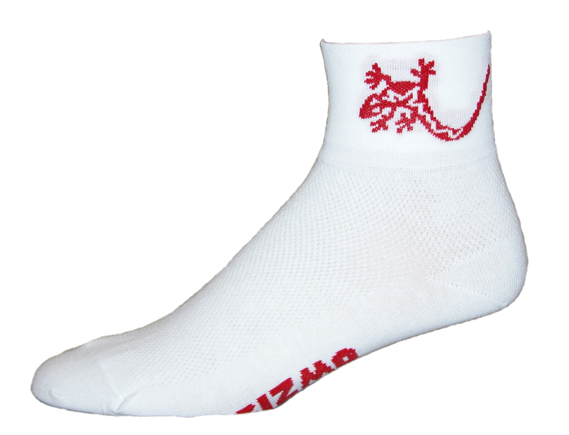 GIZMO Socks - Lizard - White – Gizmo Running