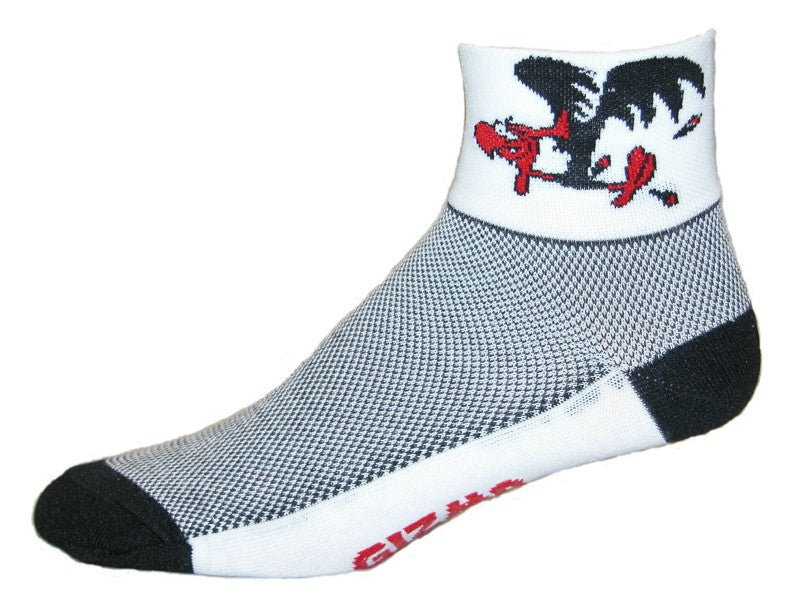 GIZMO Socks - Buzzard - White - Small Only – Gizmo Gear (Cycling & Running)