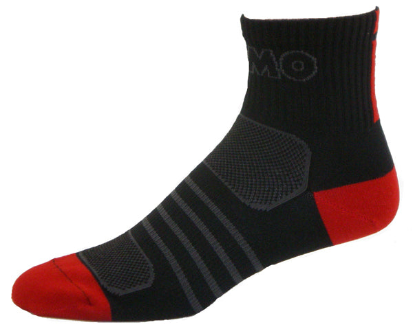 GIZMO Socks - G-Tech 2.5 - Black/Red - Small Only – Gizmo Gear (Cycling ...