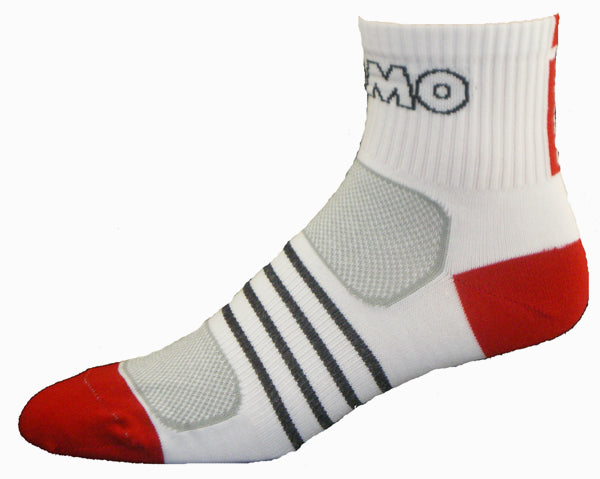 GIZMO Socks - G-Tech 2.5 - White/Red - Small, Medium & Large – Gizmo ...